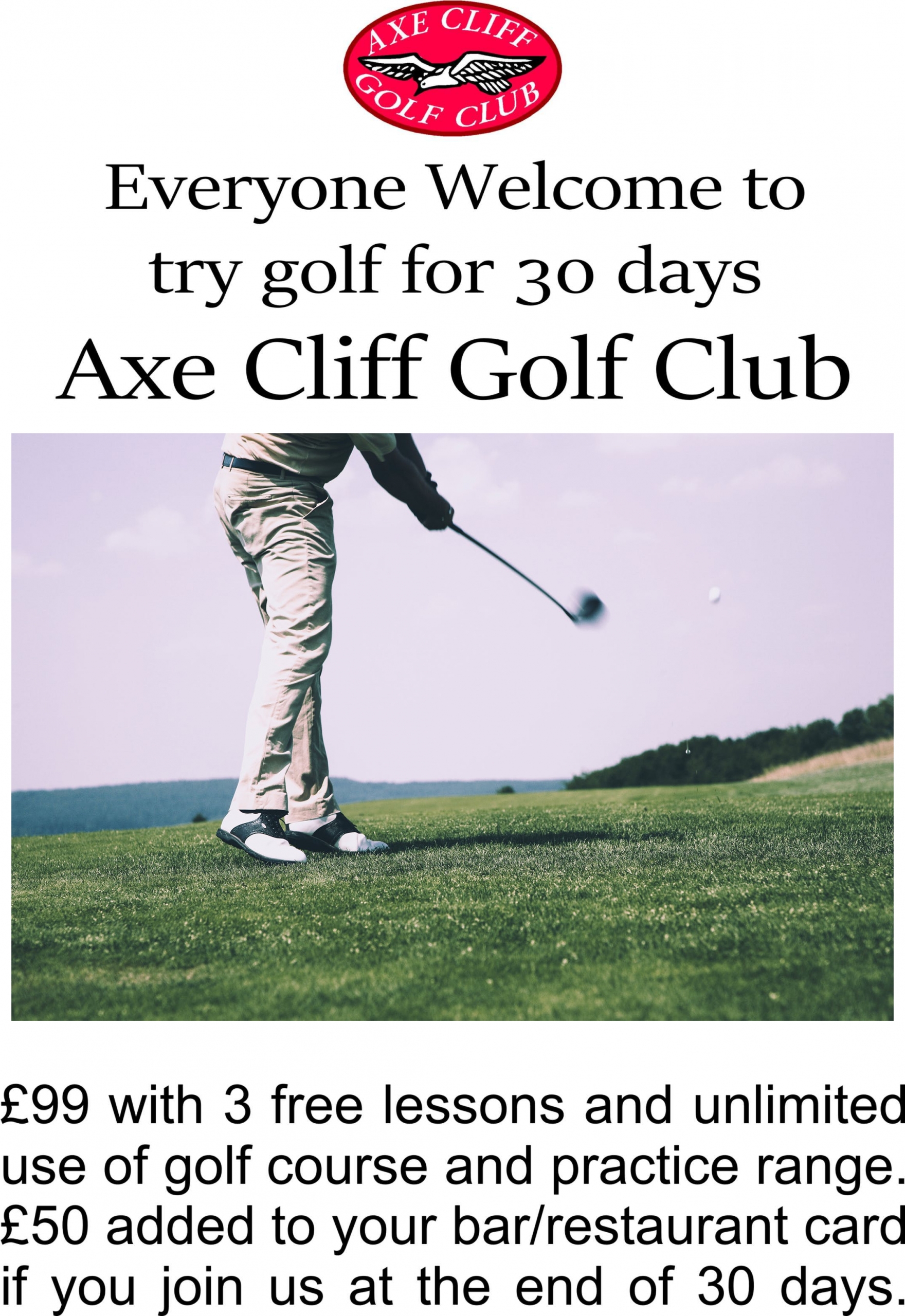 Axe Cliff Golf Course, Seaton Devon