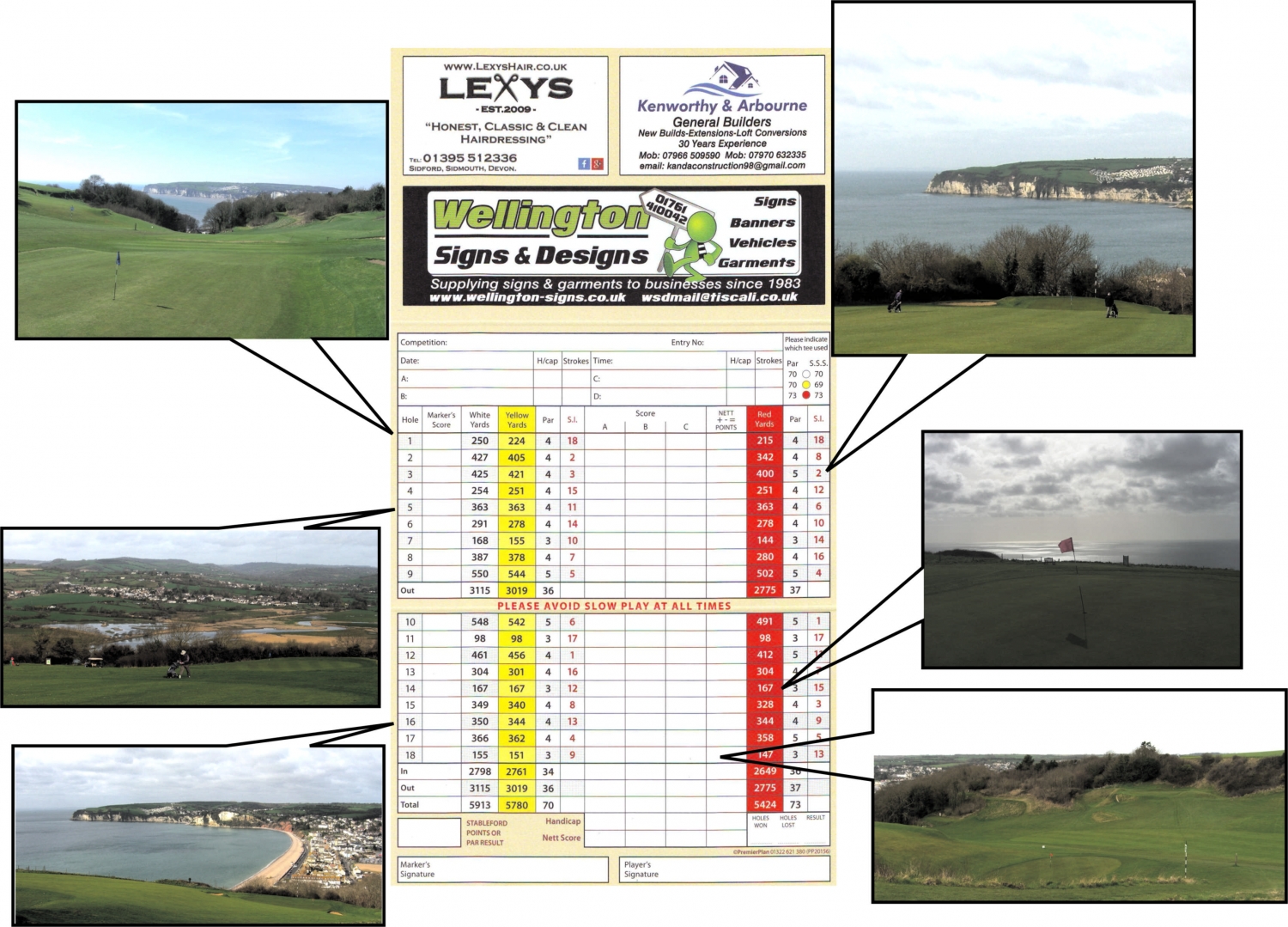 View the course - Axe Cliff Golf Club